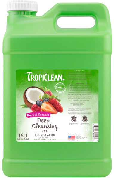TropiClean Berry & Coconut Deep Cleansing Shampoo for Pets - Yelm, WA ...